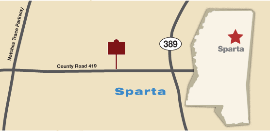 Sparta Opry Map